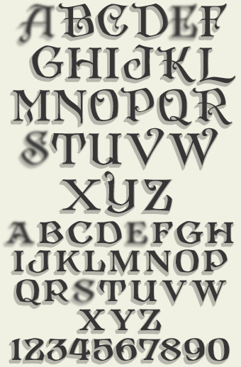 Letterhead Fonts / LHF Stonegate / Medieval Fonts