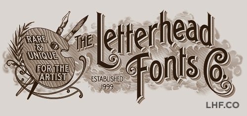 Letterhead Fonts / Gallery