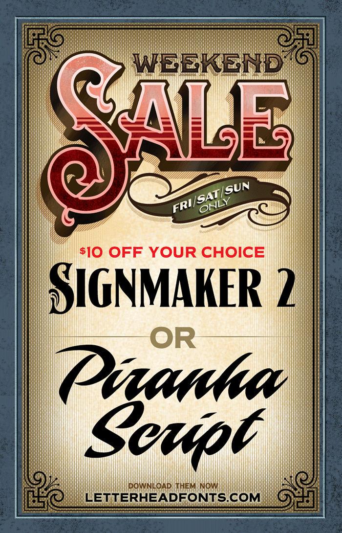 Letterhead Fonts / News