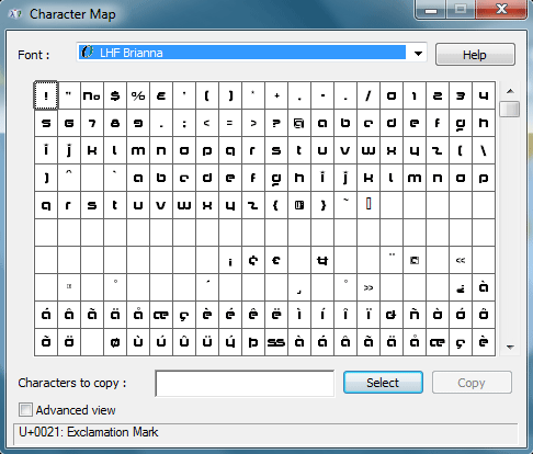 Letterhead Fonts / Support / Font Usage